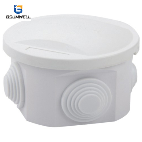 PS-RA 50×50mm Round Junction Box Plastic Enclosure Small Electrical ...