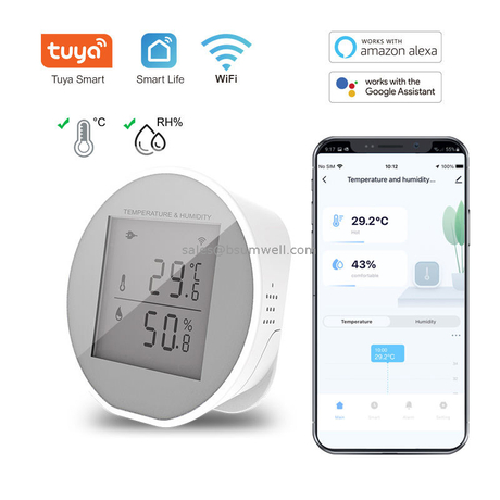 Wireless Smart Temperature And Humidity Data Logger Wireless Wifi ...