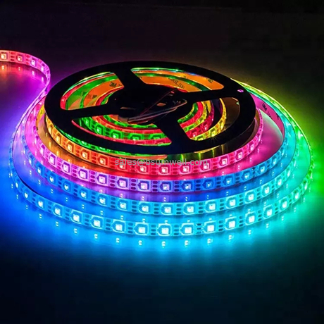 DC 5V Flexible Digital Dream Color Led Tape Light 2812 30 60 144 Leds ...