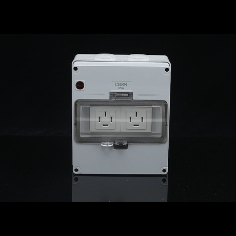 Lockable 16A Industrial Grade 8-Way Mcb Box IP66 Waterproof with 3 ...