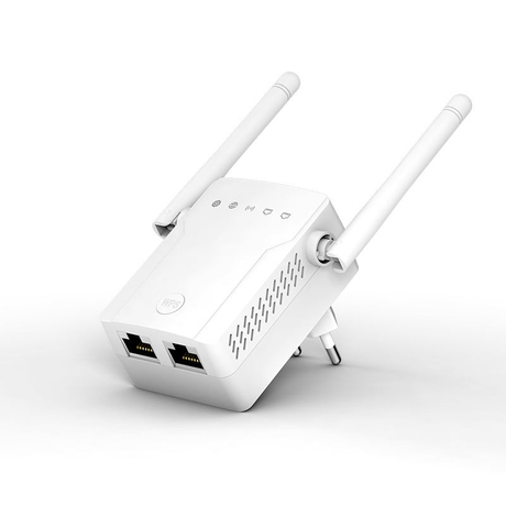 Repeater boster 300mbps Dual RJ45 Port Wifi Range Extender Repetidor ...