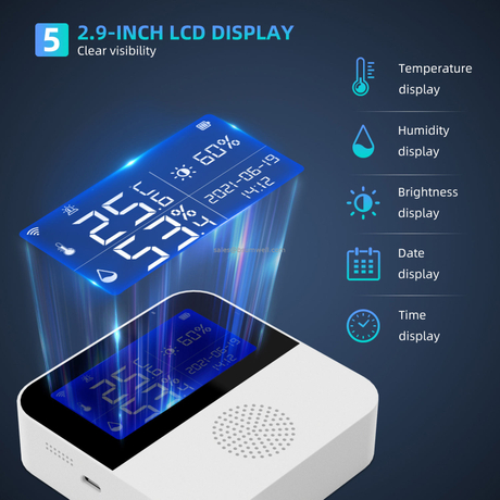 Home Assistant WiFi Smart Home Assistant Tuya Smart Temperature And ...