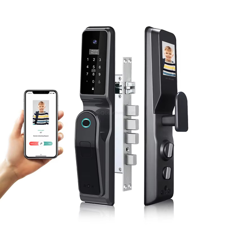 Electric Lock Wifi App Smart Door Smart Lock Outdoor Fingerprint Smart ...