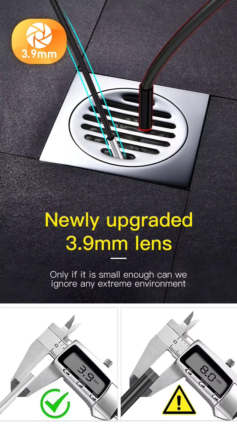 OEM Portable Industrial Endoscope 3.9mm Lens 6LED 3-in-1 USB full HD ...