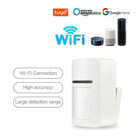 360 Degree Human PIR Motion Sensor Switch Smart Home Security Wireless ...