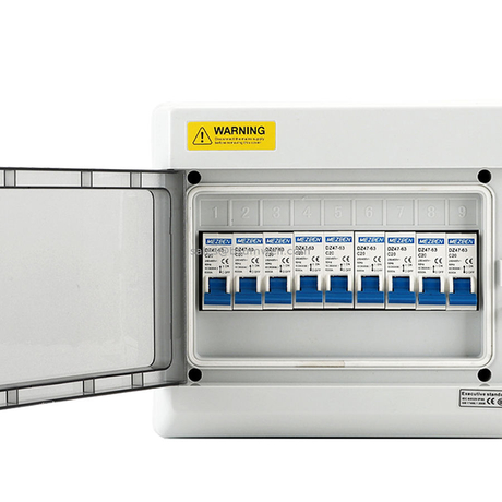 HT 8Way Waterproof PV Solar Panel Box Distribution Box for Mini Circuit ...