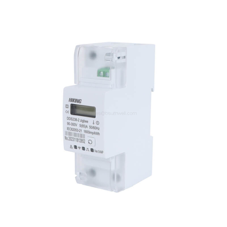 Low Power Loss Bidirectional Smart Meters Zigbee Smart Energy Meter 15 ...