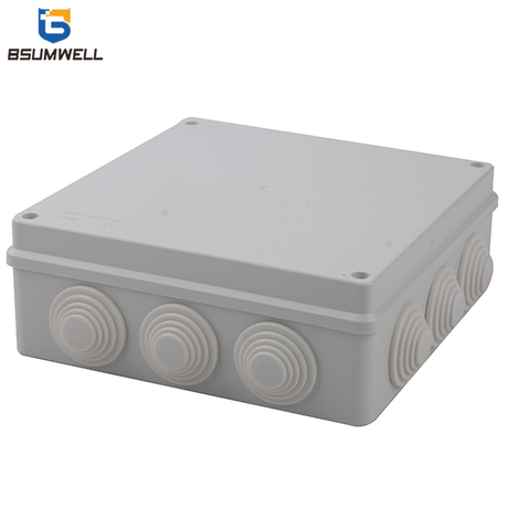 200*200*80 ABS+PVC Waterproof Electrical Outdoor Box Plastic Junction ...